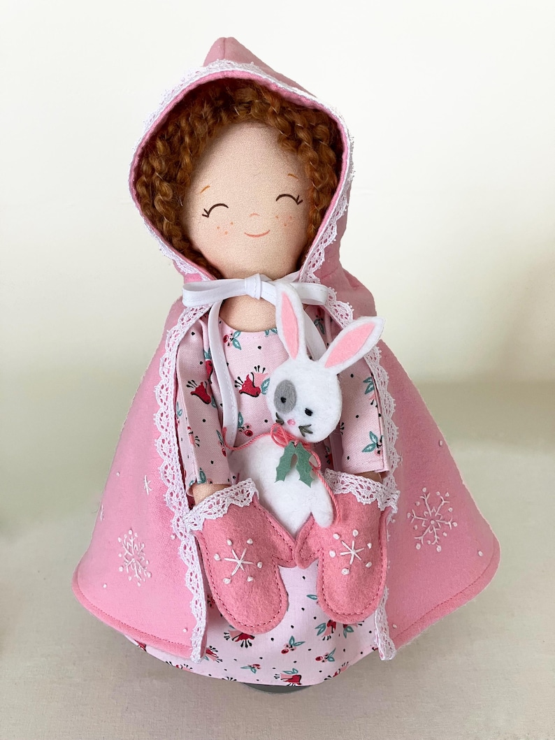 Prairie Lasses Hooded Cape, Mittens and Christmas Stocking PDF Pattern ...