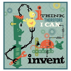 Six PDF Printable STEM Posters—set 1: Words Representing Science ...