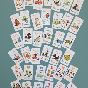 PDF Printable Mini Child's Play Alphabet and Counting Card Set ...