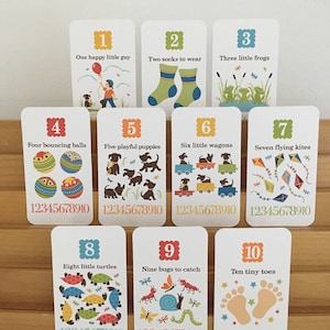 PDF Printable Mini Child's Play Alphabet and Counting Card Set ...