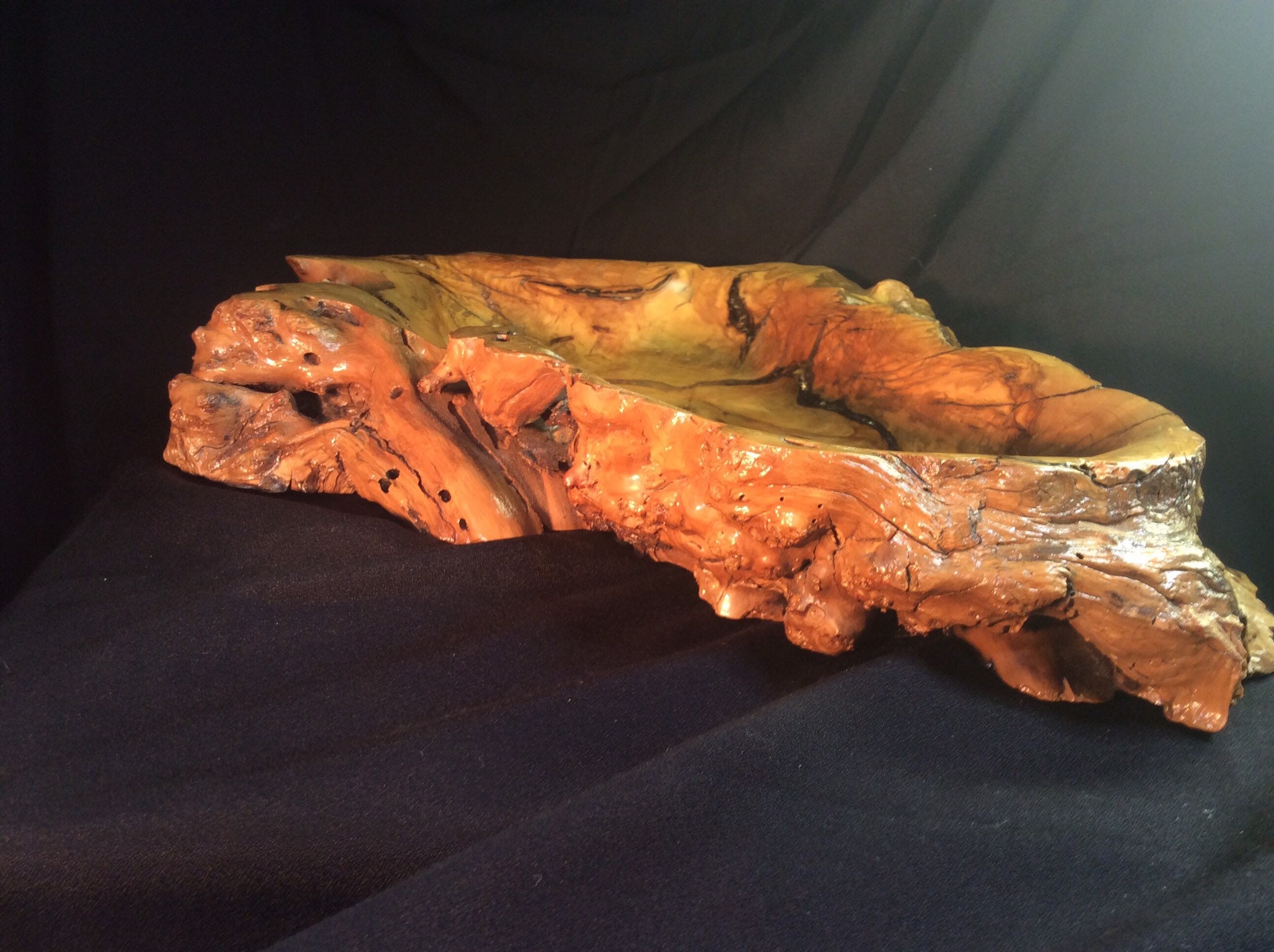 Natural Olive Burl Sculpture/artistic Platter - Etsy UK