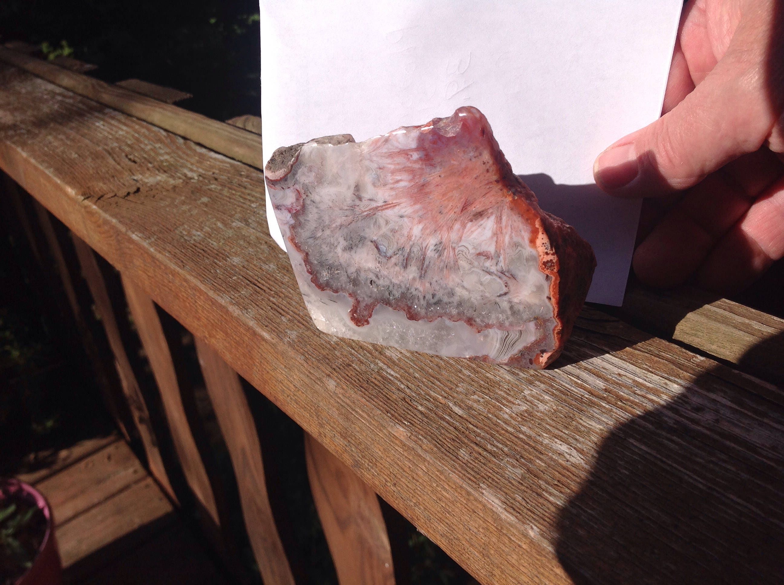 Unique Polished Berber Agate Specimen - Etsy UK