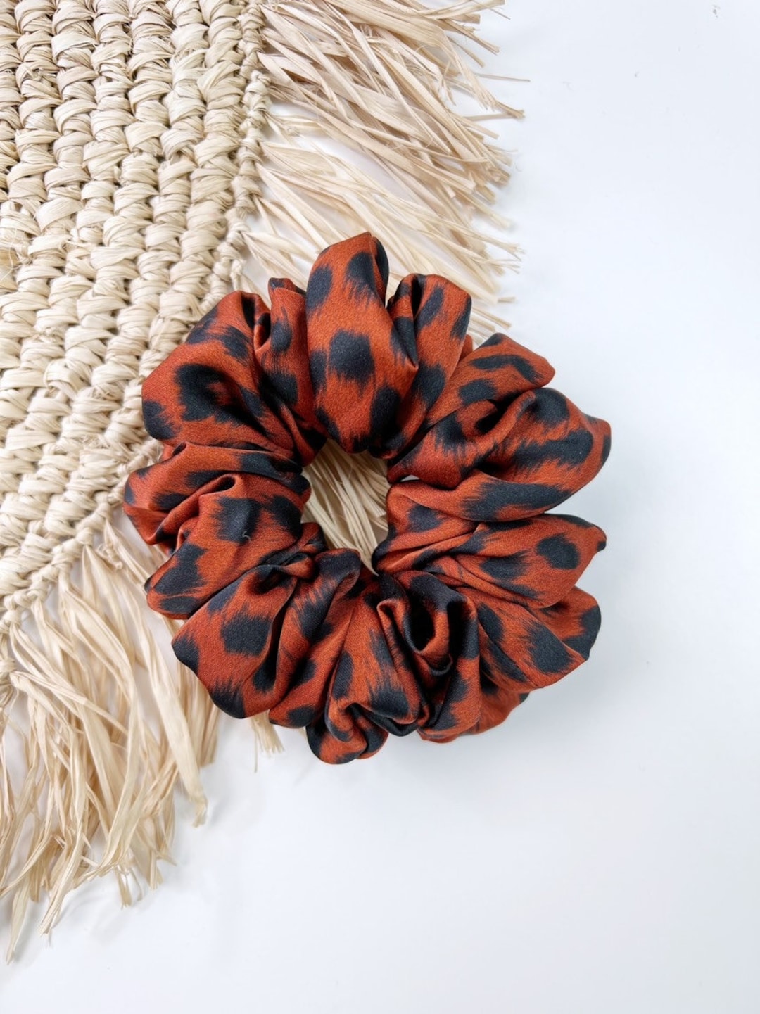 Silk Scrunchy / Animal Print Pattern - Etsy