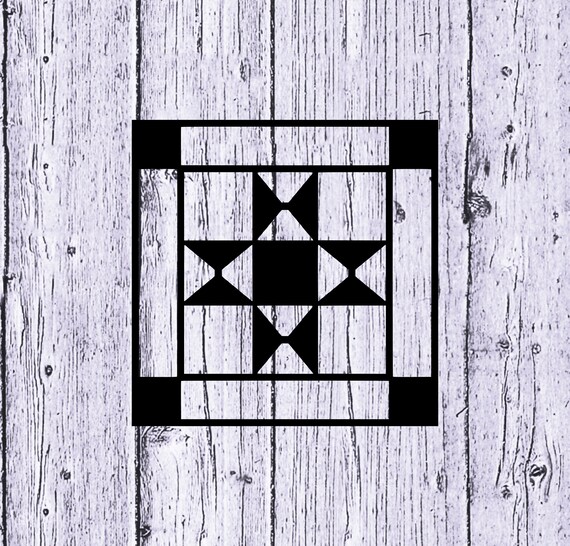 Quilting Farmhouse Rustic Metal Wall Art Decor Quilt Square | Etsy