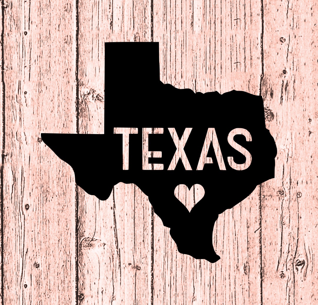 Texas Love Metal Sign Art, Texas Metal Decor, Texas State Sign - Etsy
