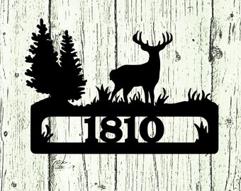 Rustic Country Cabin Address Sign Custom and Personalized | Etsy