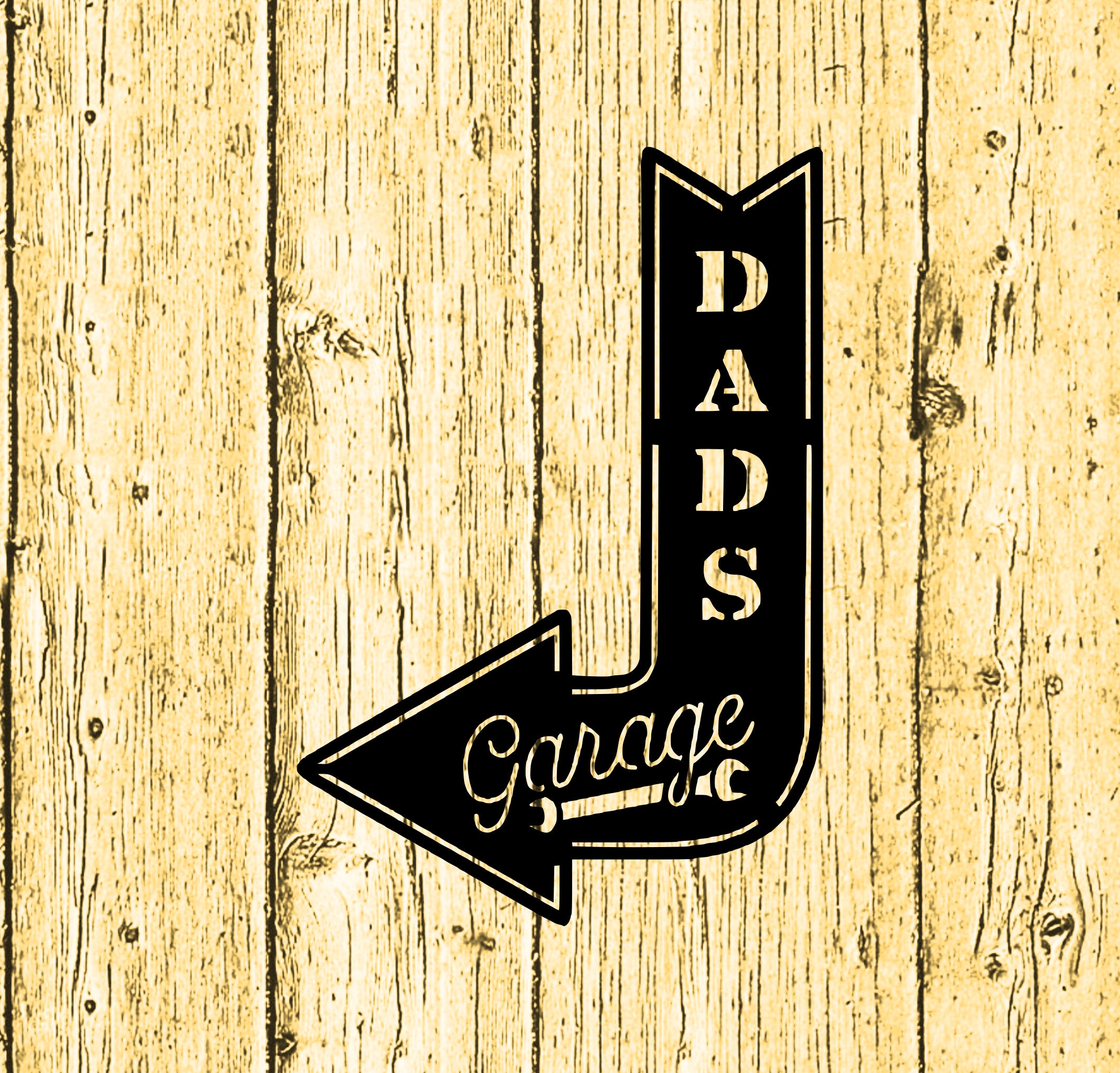 Dads Garage Sign Shop Sign Dad Garage | Etsy