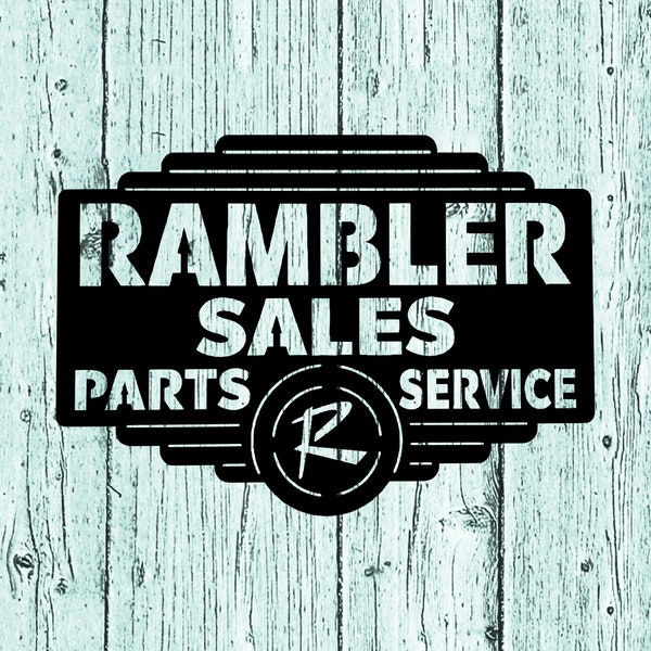 Rambler Sign - Etsy