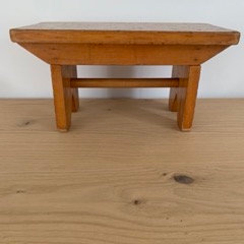 Small Wood Bench - Etsy