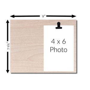 Wood Photo Frame Baseball Baseball Mom Baseball Picture 4 X 6 Photo ...