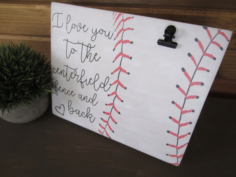 Wood Photo Frame Baseball Baseball Mom Baseball Picture - Etsy
