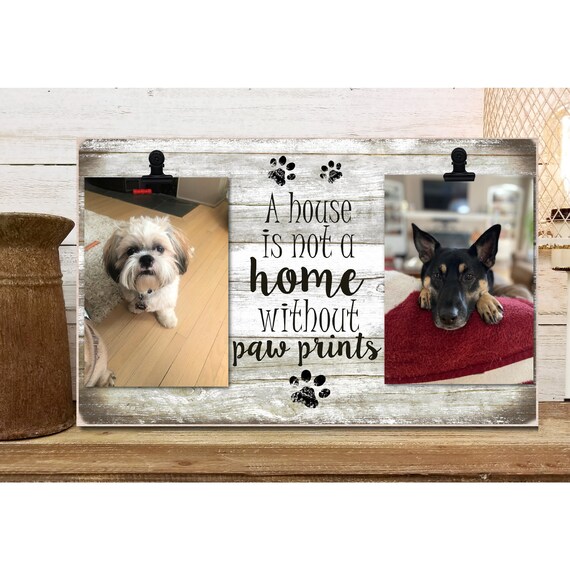 Wood Pet Photo Frame Pet Frame Home Decor 4 X 6 Photo a - Etsy