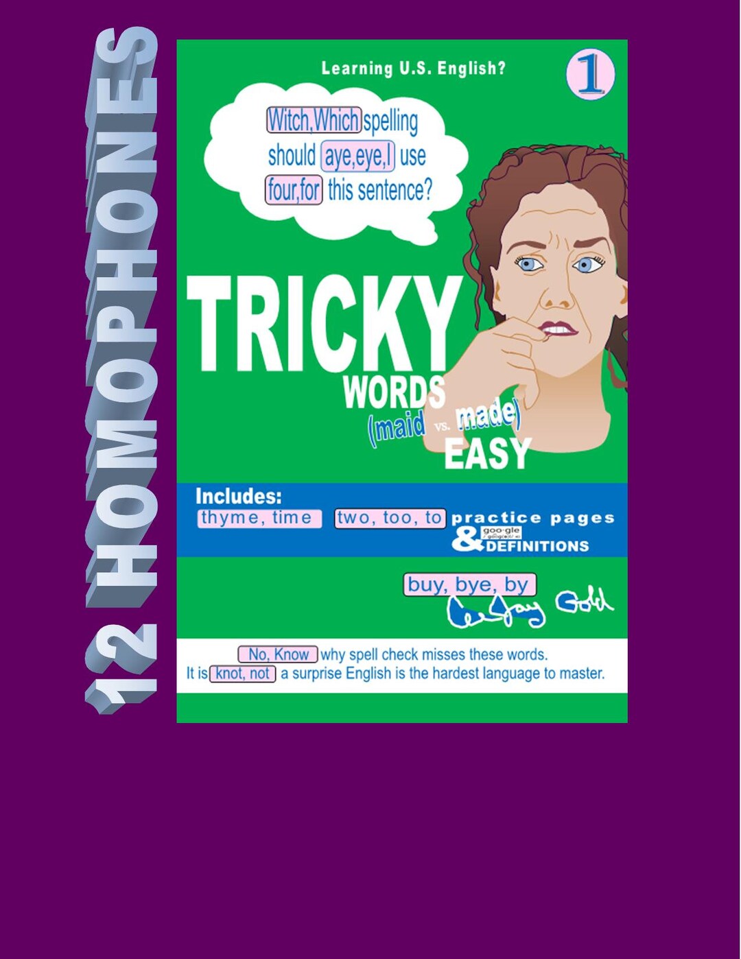 Learn Homophones Easily With Tricky Words Maid Vs. Made Easy Book 1 - Etsy