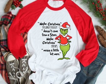 The grinch quote | Etsy