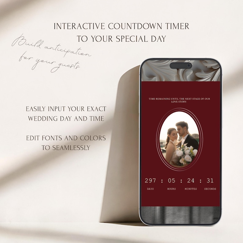 Old Money Burgundy Wedding Website Template | Vintage Lace & Luxury ...