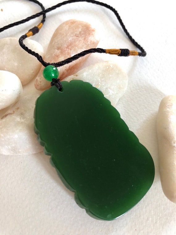 Rectangular Jade Pendant Chinese