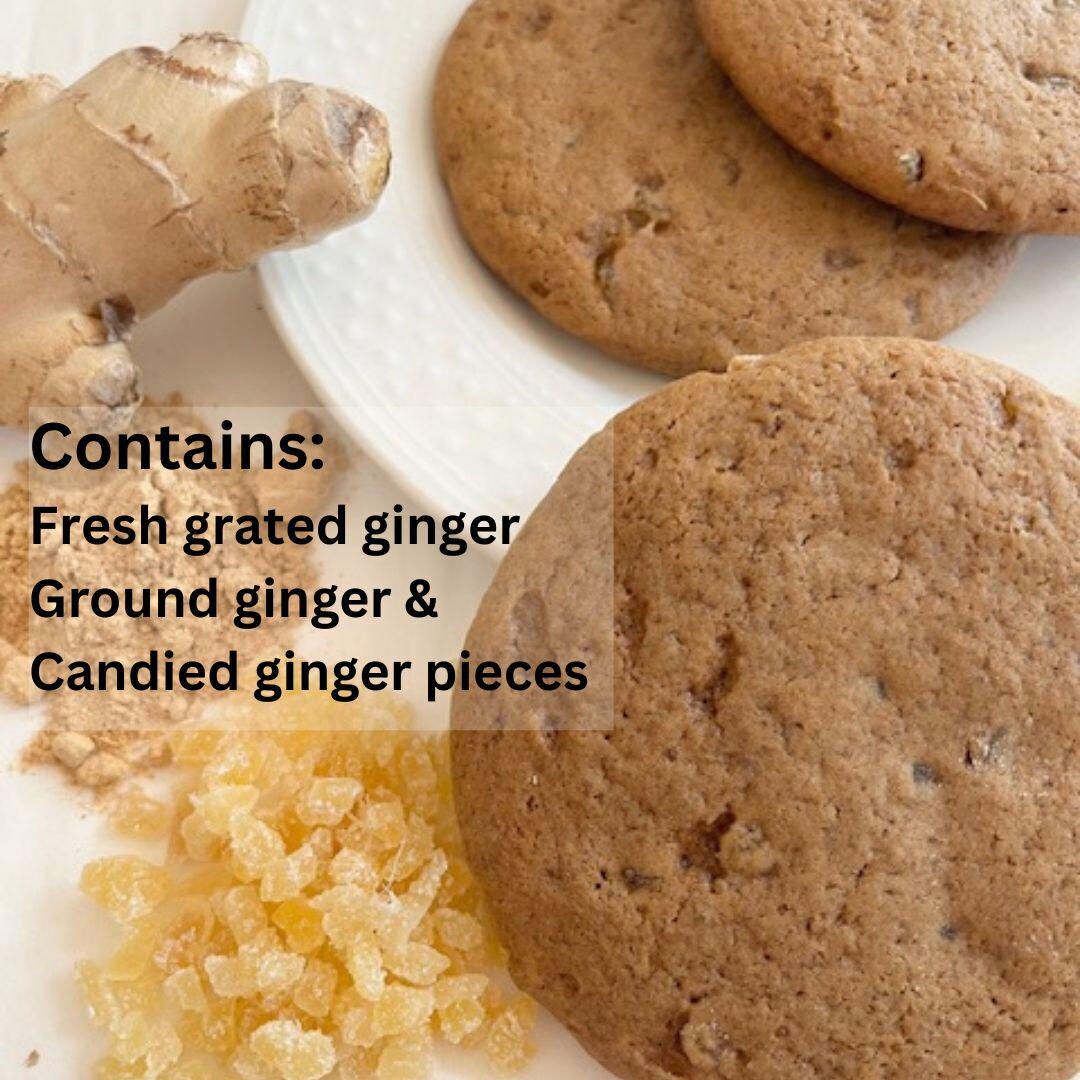Triple Ginger Cookies – Soft Gingerbread With Fresh, Ground & Candied ...