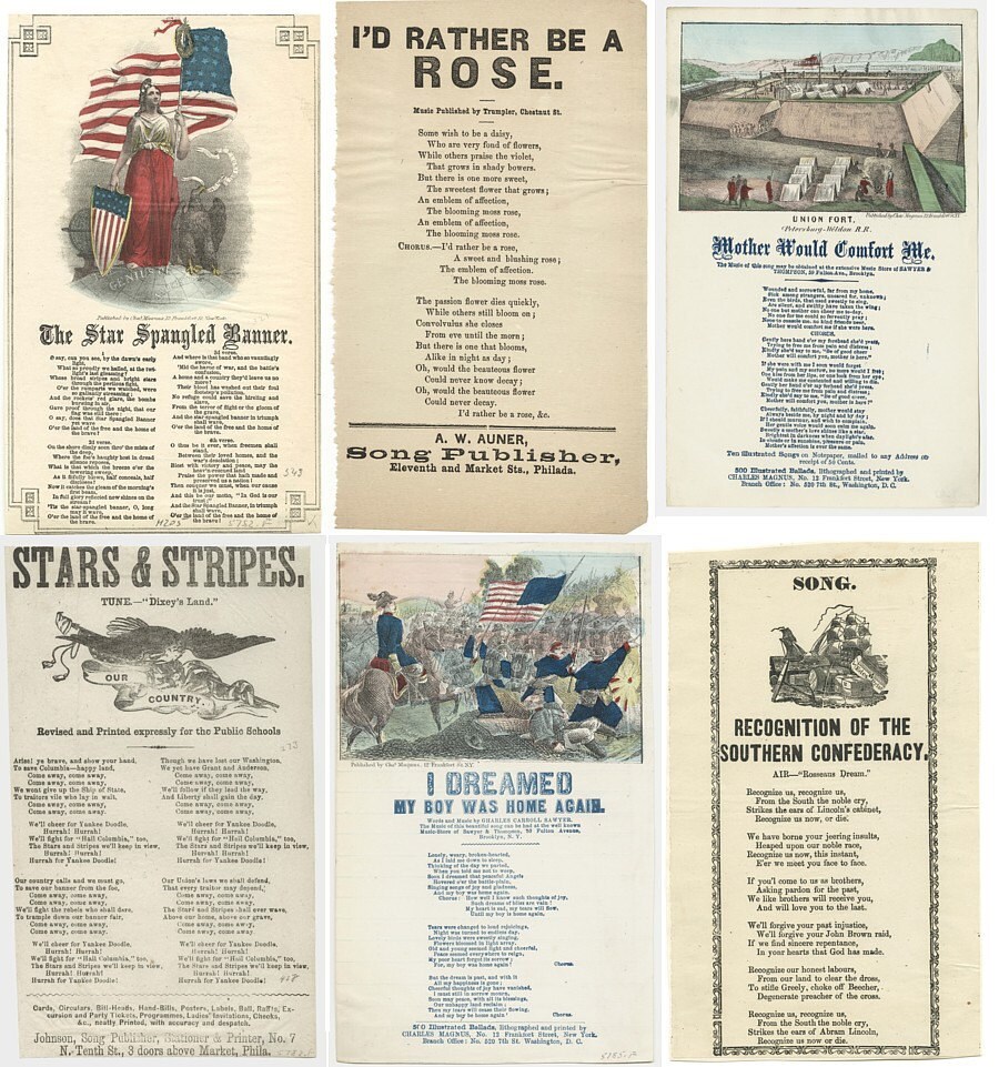 1,500 Vintage American Song Sheet Images 1890's-1920's ultra Hi ...