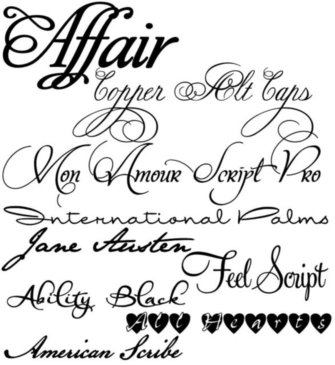 60 000 High Quality Truetype Fonts Collection TTF OTF True Type Font