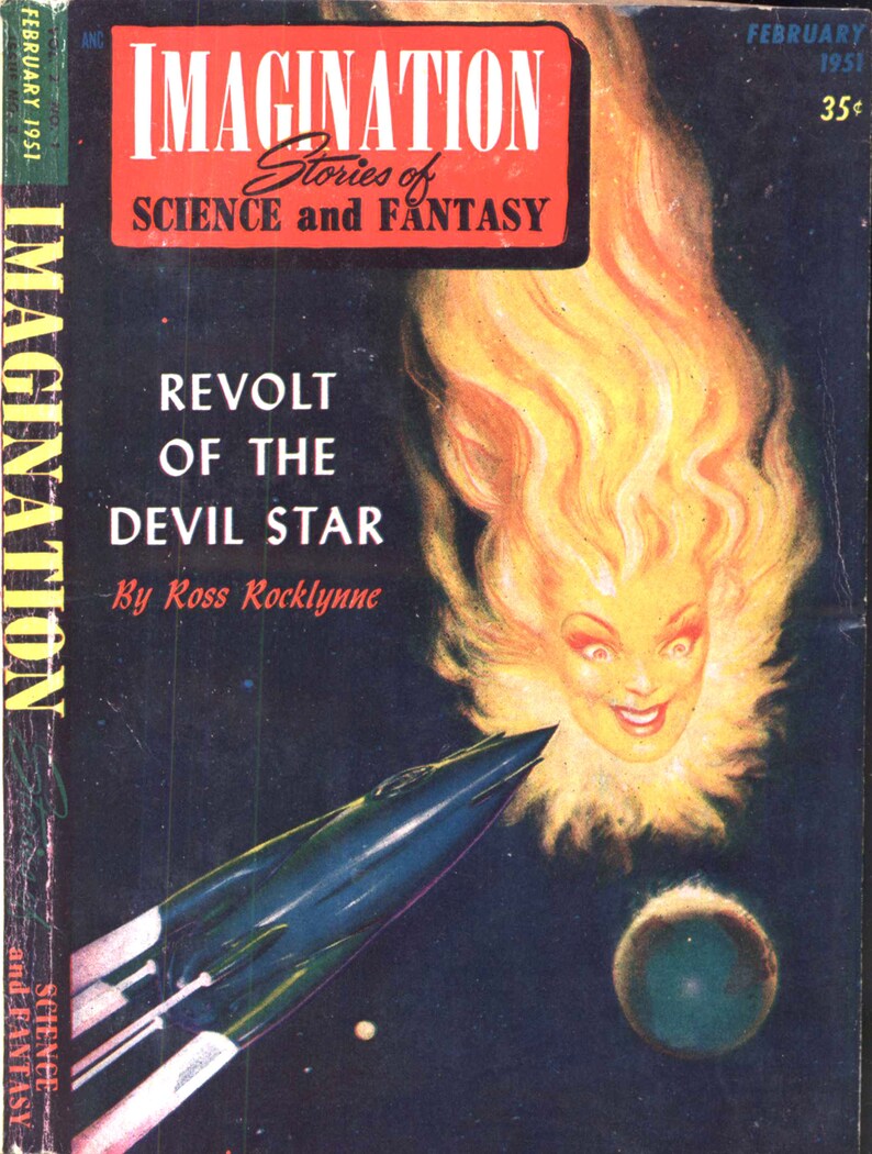 62 Vintage Pulp Magazines Stories of Science & Fantasy IMAGINATION .pdf ...