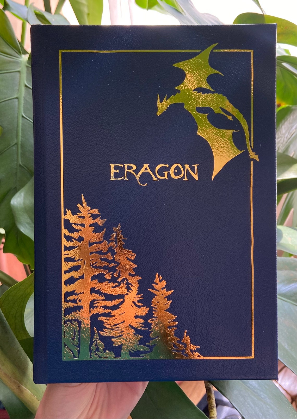 Eragon by Christopher Paolini - Leatherbound Hardcover Book - Etsy