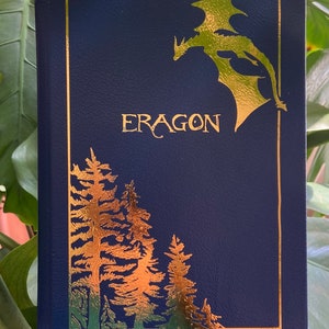 Eragon by Christopher Paolini - Leatherbound Hardcover Book - Etsy