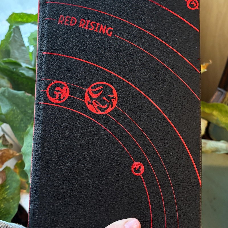 Red Hardcover Book - Etsy