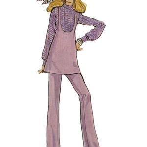 Vogue 7790 | Very Easy Very Vogue Jumper Blouse Pants | Misses 14 Bust ...