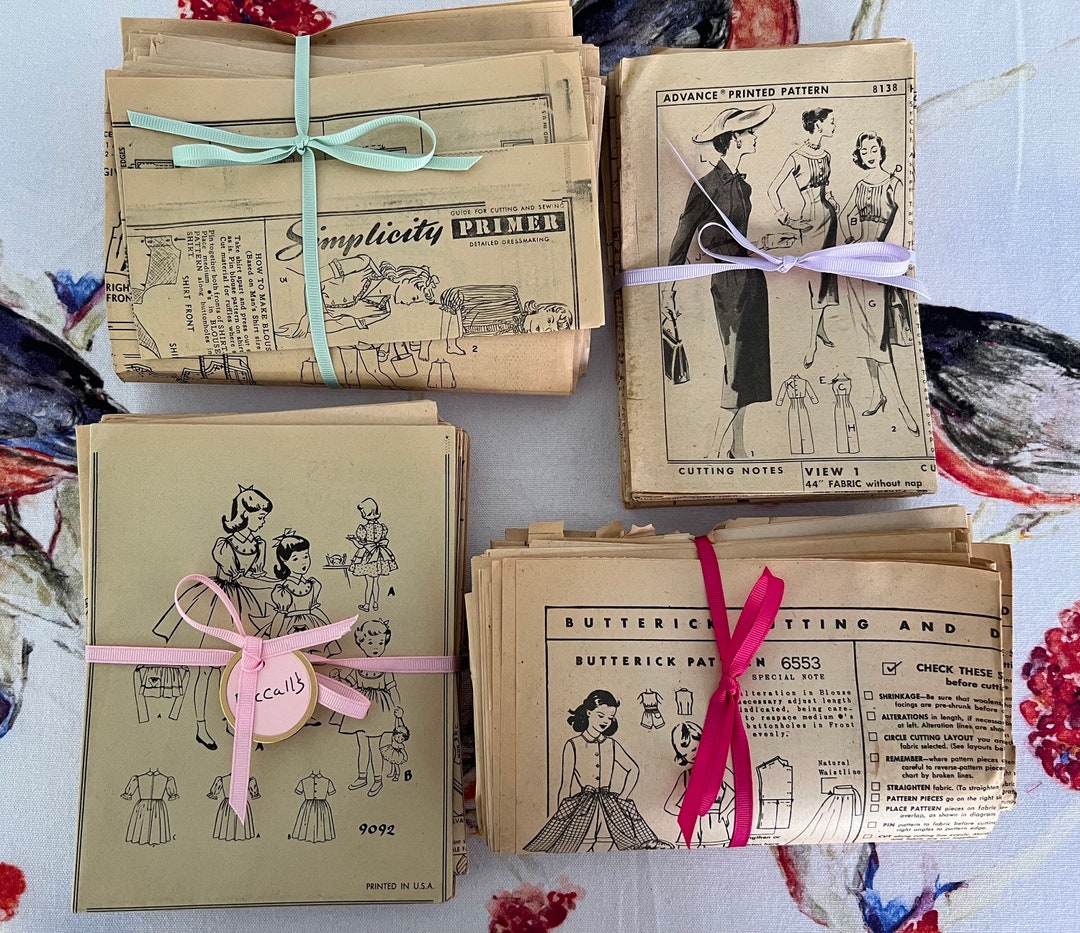 Destash Alert SEWING PATTERN PRIMER Bundles Simplicity - Etsy