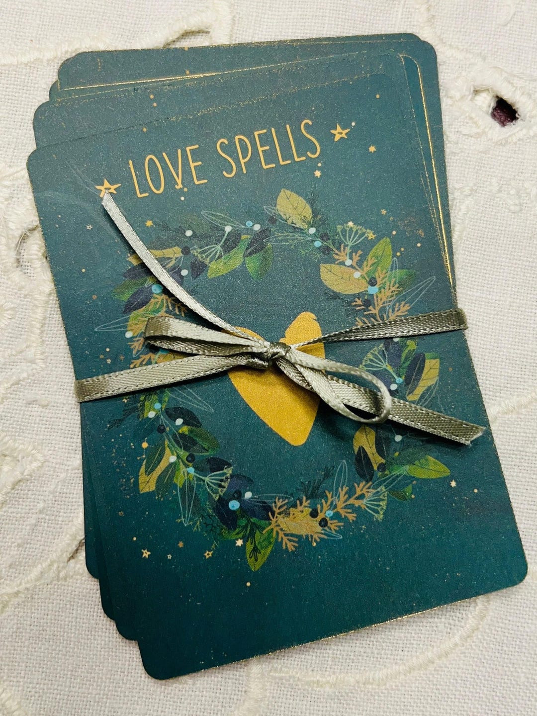 Practical Witch's Spell Cards 7 Swap Cards/1 of Each Money Healing ...