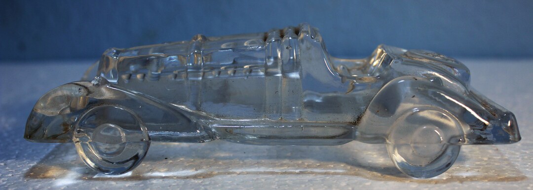 Classic Glass Car Roadster by Hofbauer Glass - Etsy