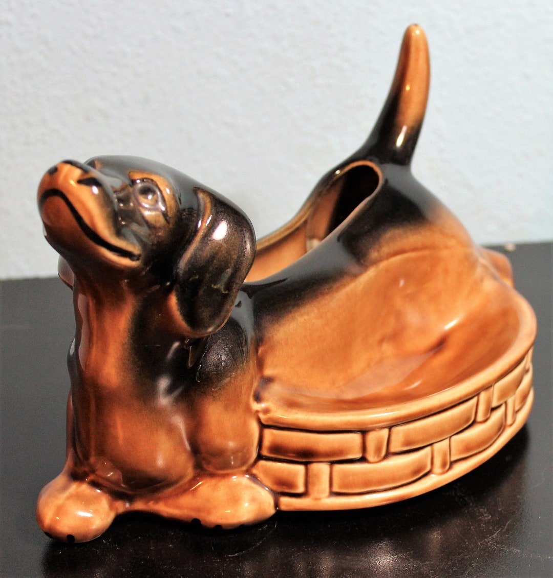 20percent off Unique Dog Lover's Dachshund Planter With Small Catch-all ...