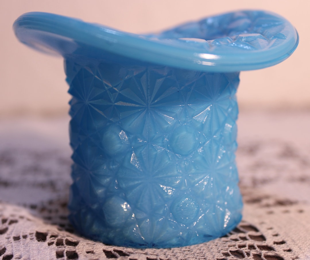 Fenton Daisy and Buttons Baby Blue Top Hat - Etsy