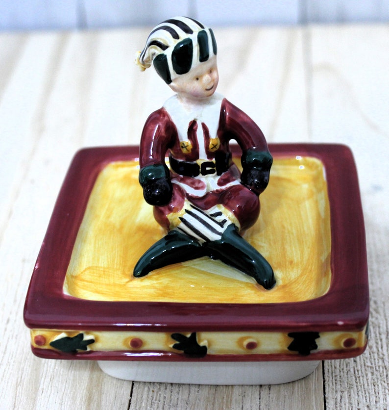 Debbie Mumm Elgin the Elf Christmas Teapot Made by Sakura - Etsy