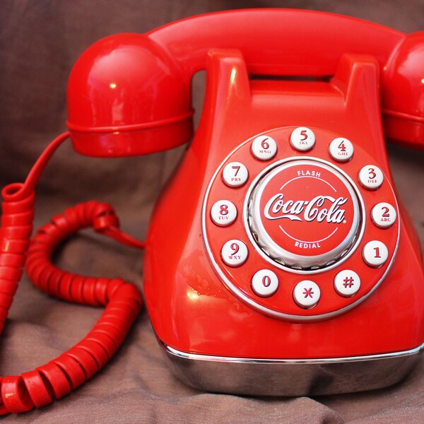 Coca Cola Telephone - Etsy