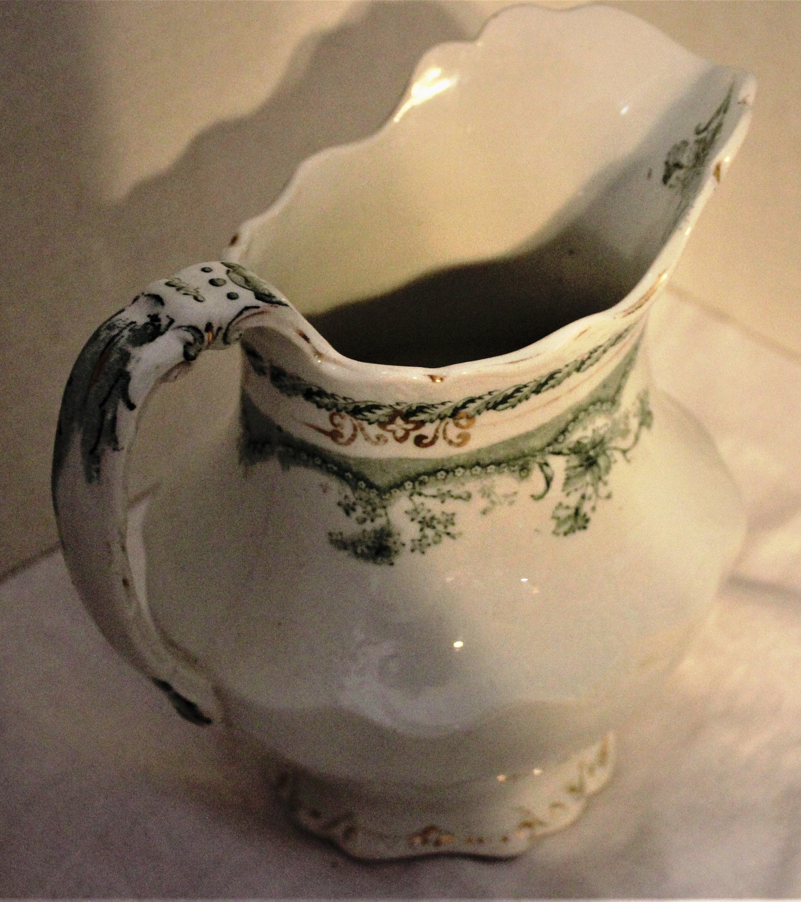 Antique Royal Bassett Porcelain Pitcher Made in Windermere | Etsy