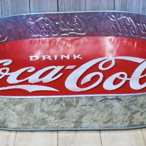 Coca-cola Serving Tray With Handles Cut Out - Etsy
