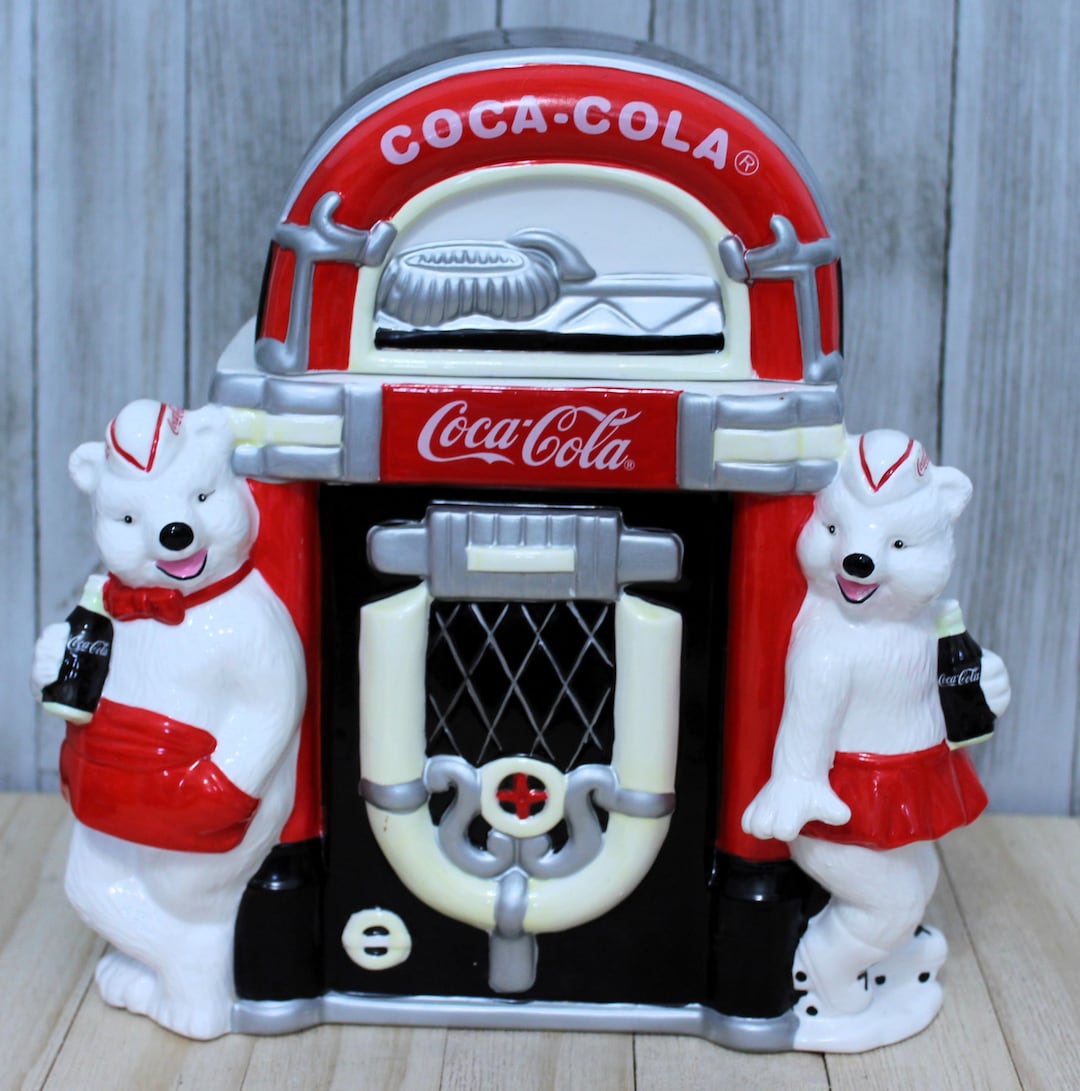 Limited Edition 2000 Coca-cola Juke Box With Polar Bears - Etsy