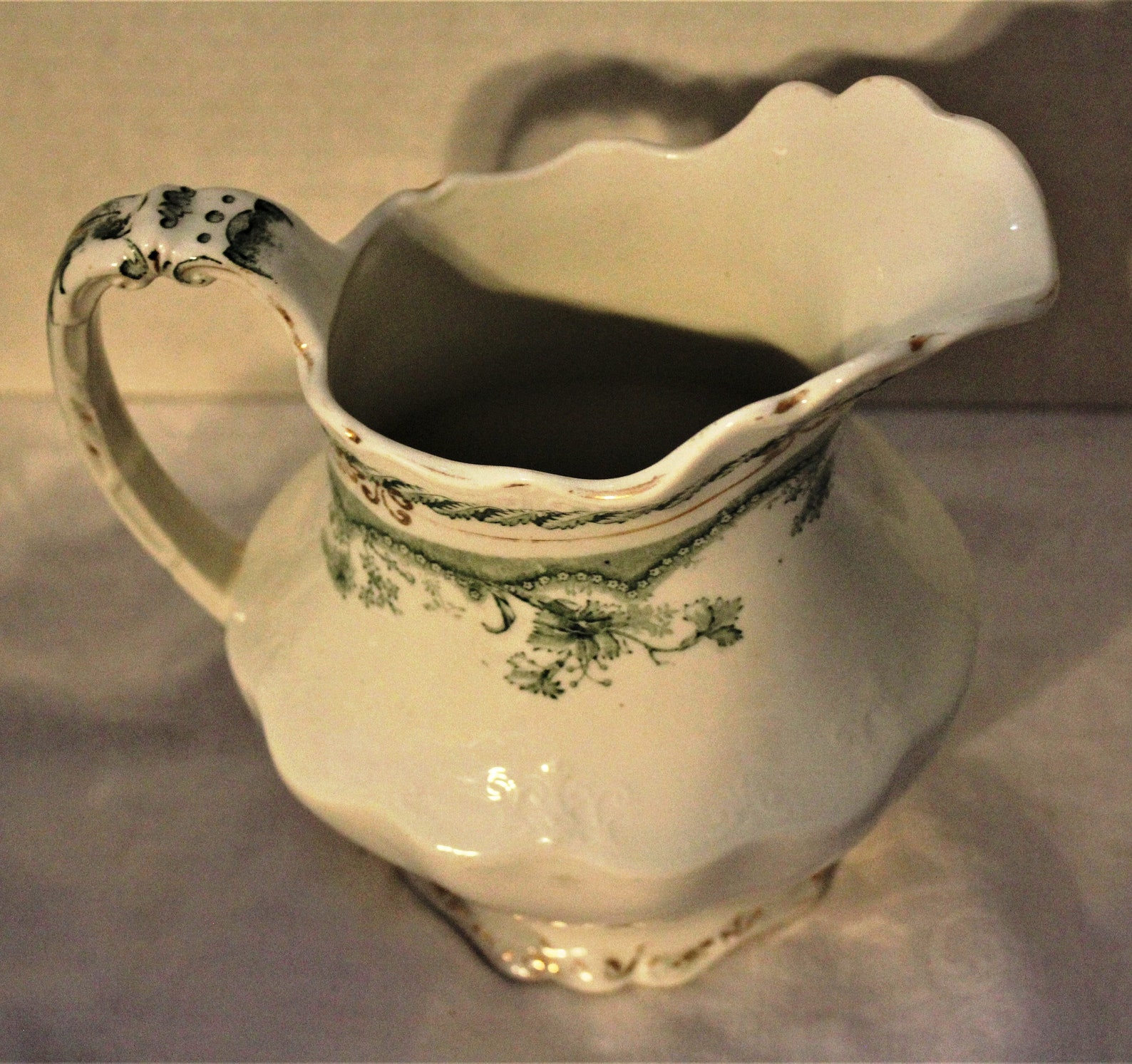 Antique Royal Bassett Porcelain Pitcher Made in Windermere | Etsy