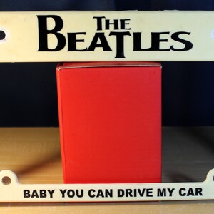 Vintage License Plate Cover the Beatles-baby You Can Drive My Car - Etsy