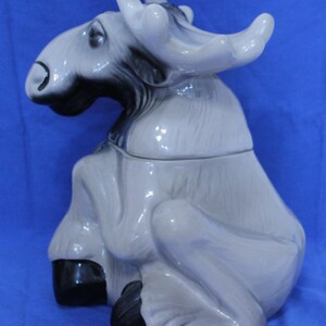 Sky Carvers "bearfoots" Moose Tabletop Cookie Jar by Phyllis Driscoll ...