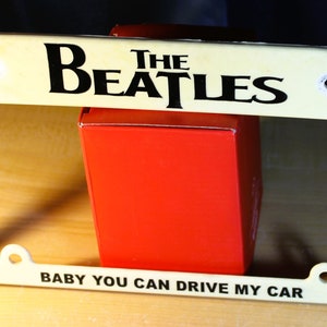 Vintage License Plate Cover the Beatles-baby You Can Drive My Car - Etsy