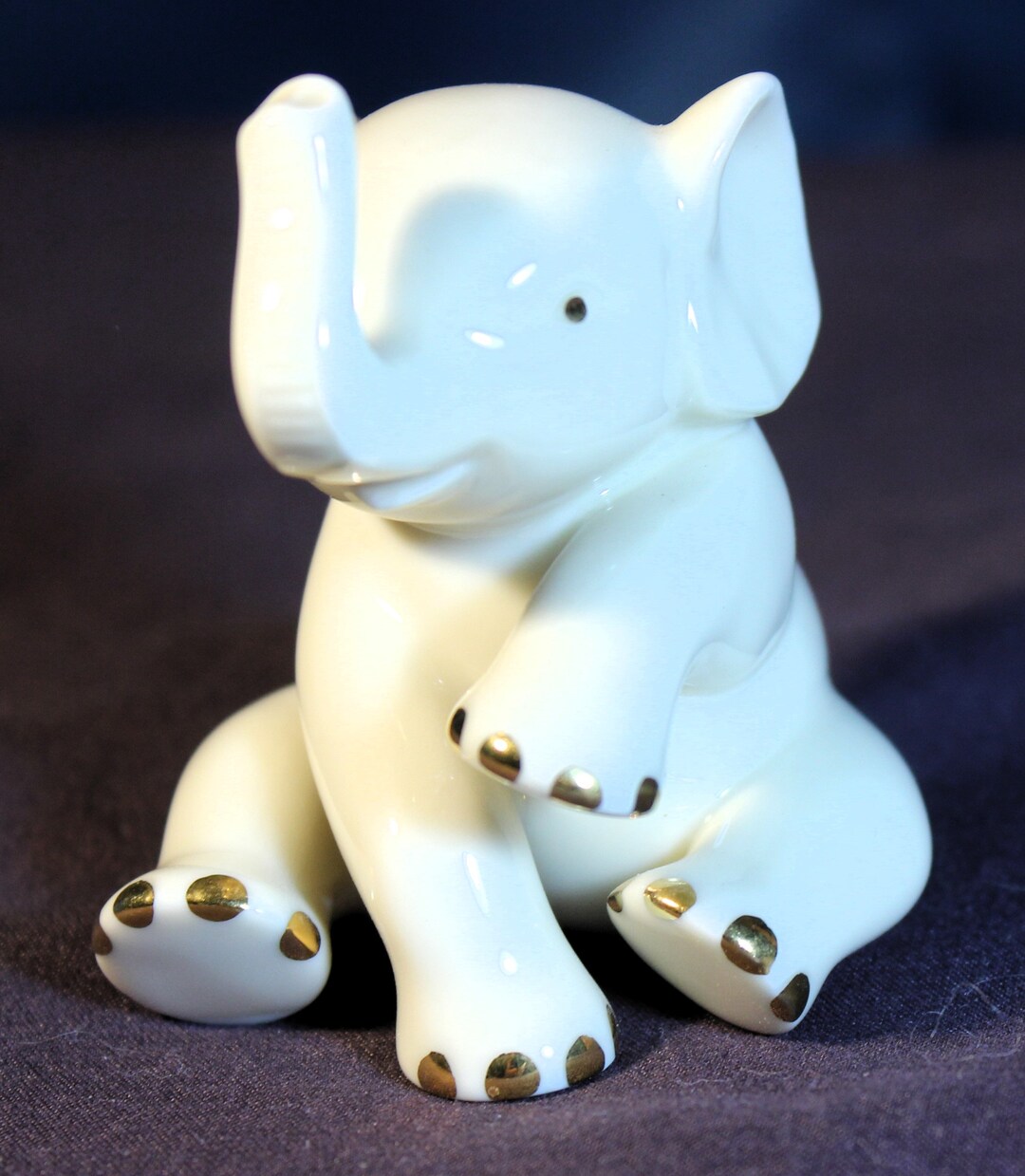 Lenox Porcelain Good Luck Elephant Figurine - Etsy