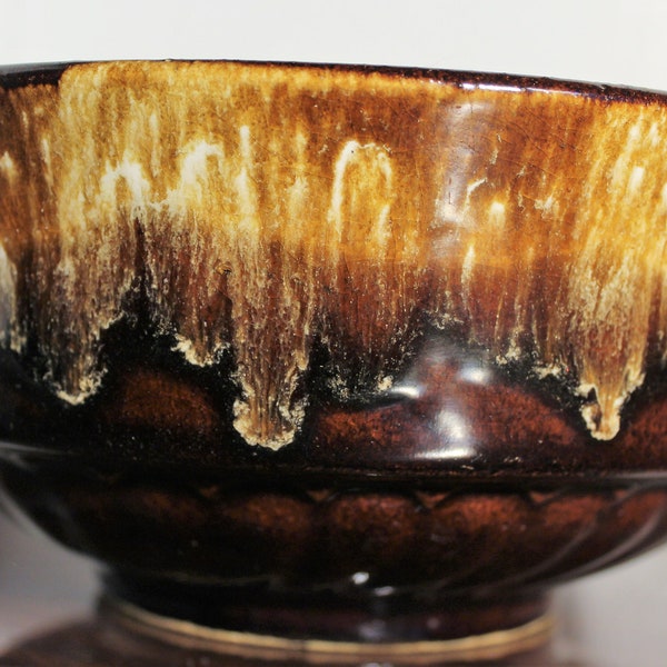Brown Drip Pottery - Etsy
