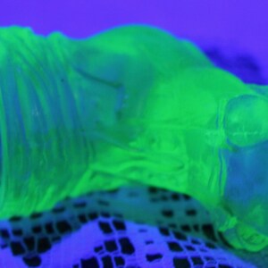 Boyd Glass Company Vaseline/uranium Baby's Boot Made in 1998-2003 - Etsy