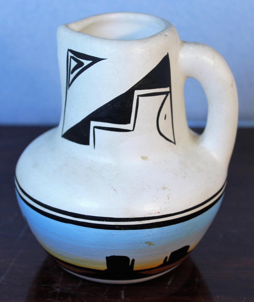 Vintage Native American Pottery Signed and Dated on Bottom - Etsy