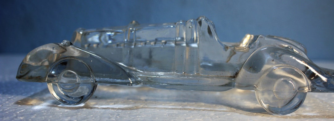 Classic Glass Car Roadster by Hofbauer Glass - Etsy