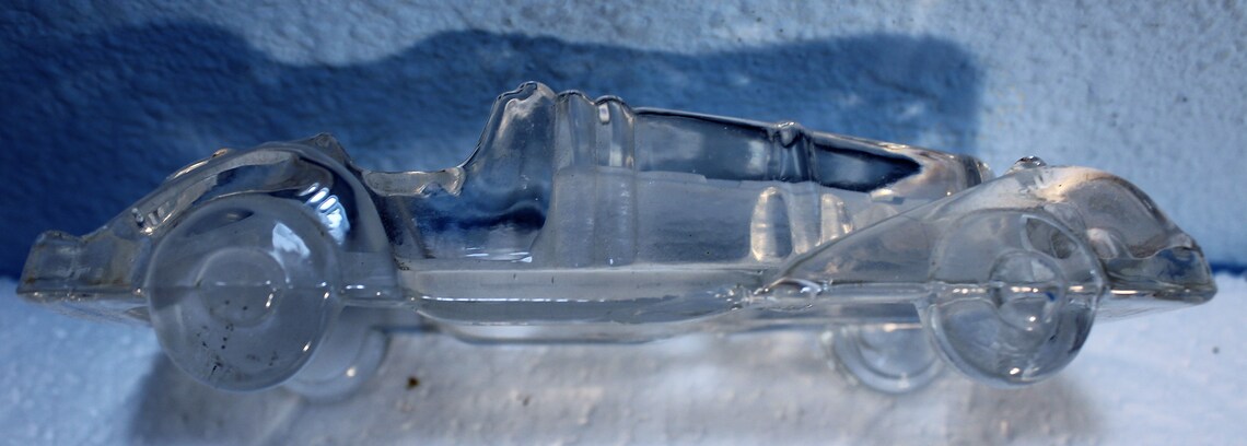Sale30percent...classic Glass Car Roadster by Hofbauer Glass - Etsy