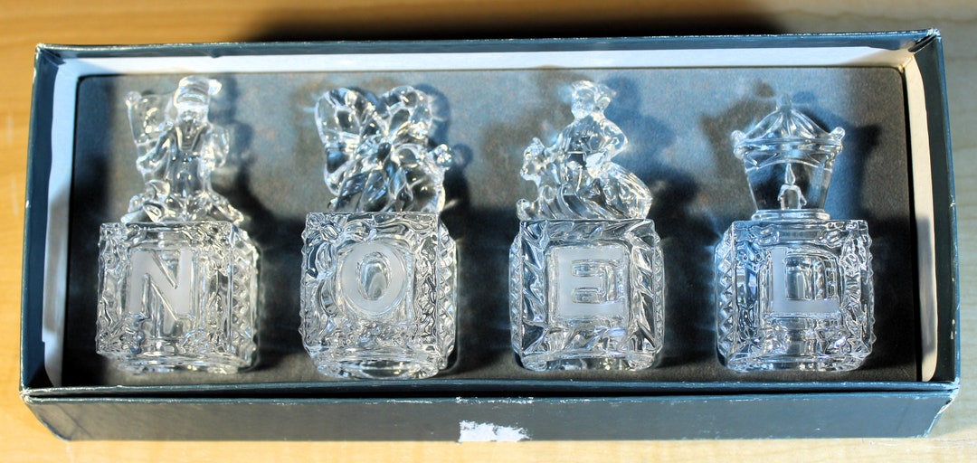 Lenox Noel Fine Crystal Decorative Pieces in Original Box - Etsy