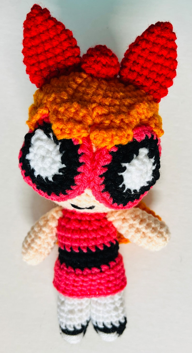 Powerpuff Girls Bubbles Buttercup Figure Crochet Doll PLUSH Stuff ...